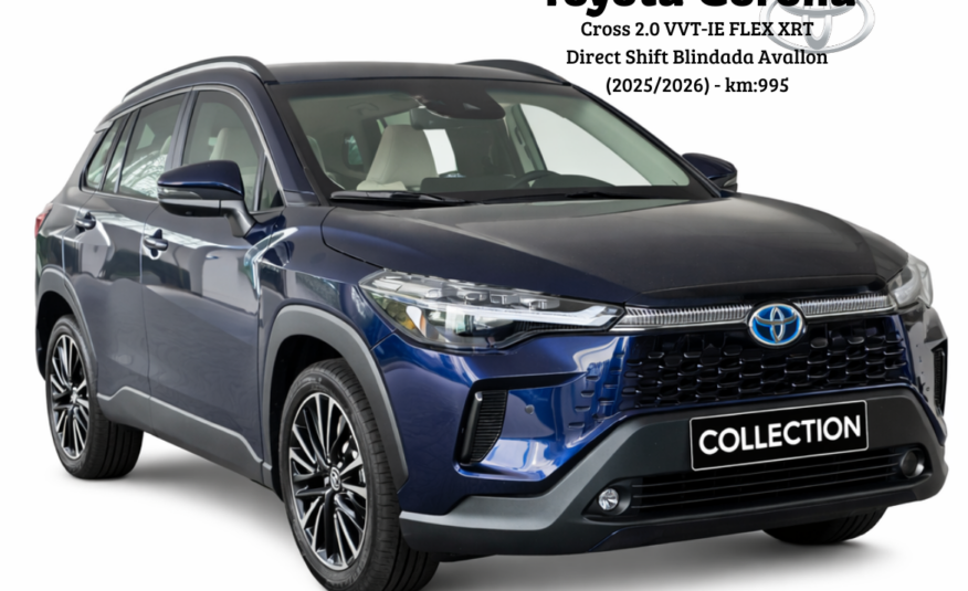 Toyota Corolla Cross 2.0 VVT-IE FLEX XRT Direct Shift Blindada Avallon ...